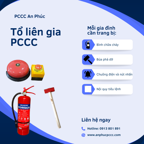 Tổ liên gia PCCC là mô hình hiệu quả, thiết thực